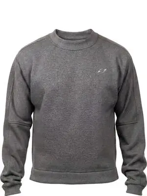 SAVED LAB Sweatshirt In Melange - Grey