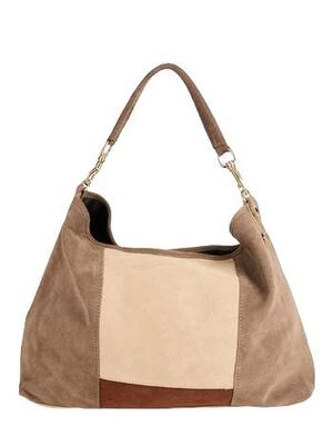 LAURA DI MAGGIO Suede Shopper Bag - Grey