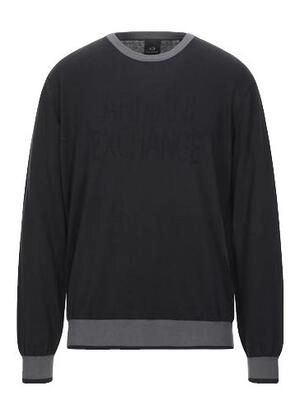 Armani Exchange Cotton Sweater - Blue