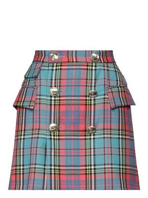 VIVIENNE WESTWOOD Tartan Mini Skirt - Blue