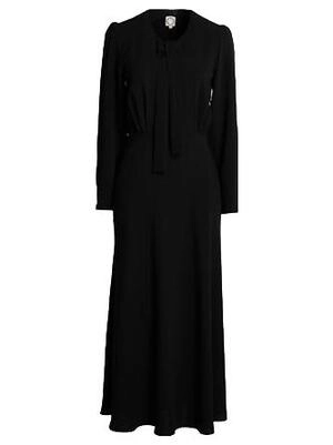 INES DE LA FRESSANGE PARIS Maxi Dress Size Recycled Polyester, Polyester - Black