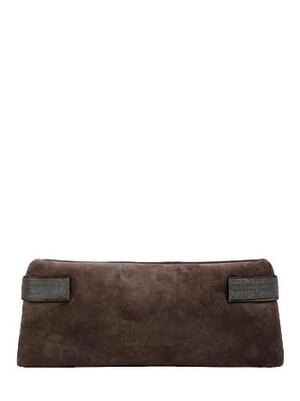 Brunello Cucinelli Handbag Leather - Grey