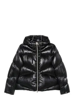 Herno Herno Quilted Down Jacket With Drawstring Hood Black