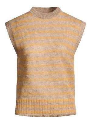Brunello Cucinelli Sweater Sand Size Mohair Wool, Polyamide, Wool, Viscose, Metallic Polyester - Beige