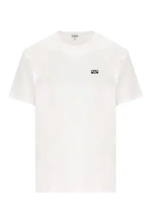 Loewe Anagram Cotton T-shirt - White