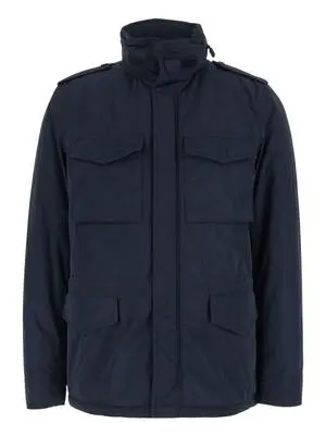 Aspesi Long-sleeve Casual Jacket - Blue