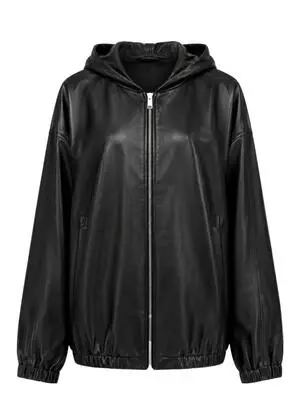 ARMA Hooded Zip-up Jacket - Black