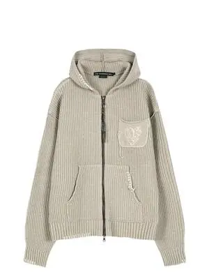 Andersson Bell Zipper Hoodie - Beige