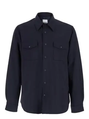 Aspesi Long-sleeved Shirt - Blue