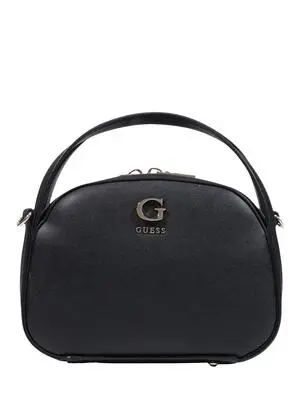 Guess Logo Shoulder Bag - Black