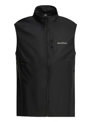 MONTBELL Stand Collar Sleeveless Vest - Black