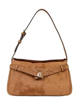GUESS Suede Shoulder Bag