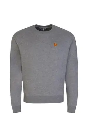 Kenzo Tiger Crest Sweatshirt - Gray