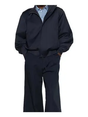THE FRANKIE SHOP Long-sleeved Casual Jacket - Navy