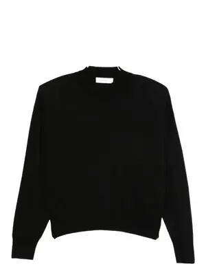 THE FRANKIE SHOP Ribbed Turtleneck Sweater - Black