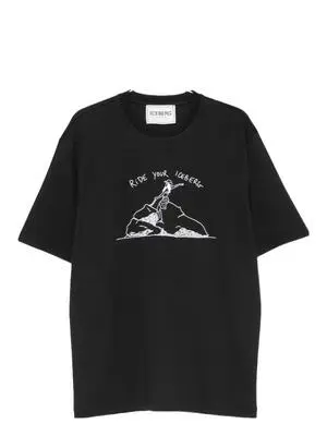 Iceberg Short-sleeved T-shirt - Black