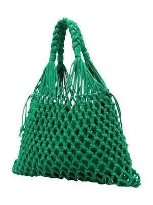 THE FRANKIE SHOP Mesh-style Handbag Green