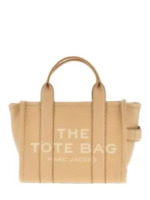 Marc Jacobs Mini The Leather Tote Bag Beige