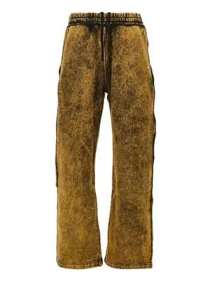 DIESEL® Cotton-blend Relaxed Fit Track Pant - Yellow