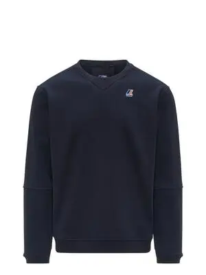 K-WAY Nael Brushed Pc Pullover - Blue