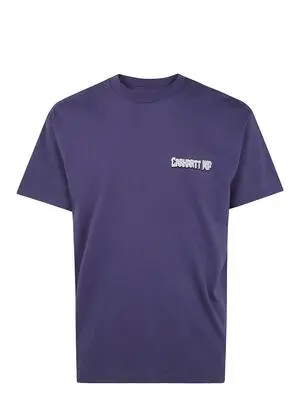 Carhartt Work In Progress T-shirt Organic Cotton "wiptopia Ii - Pink