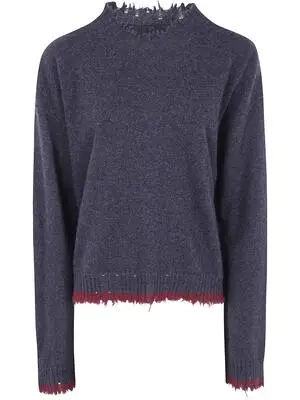 UMA WANG Long Sleeve Sweater - Gray