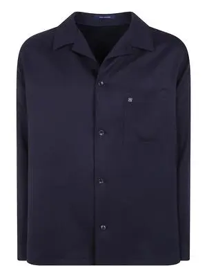 Tagliatore Shirt Long Sleeve "abani - Blue