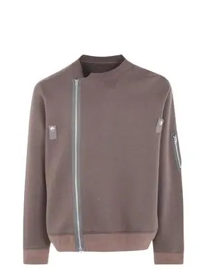 SACAI Sweatshirt Zippered "sponge Sweat Blouson"