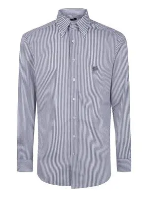 Etro Shirt Long Sleeve "classic" White