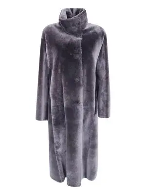 Giorgio Armani Coat Long Classic Trench - Brown