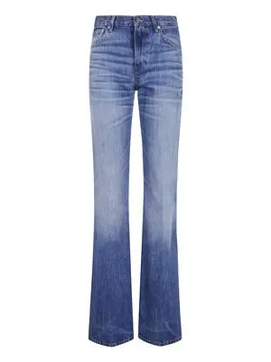 HAIKURE Flora Ryder" Straight Leg Jeans - Blue