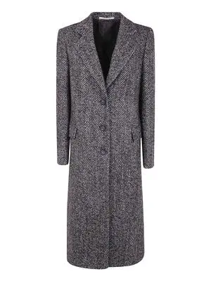 Tagliatore Coat Wool Blend "ada - Brown