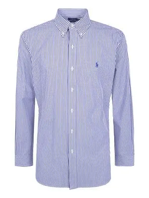 Polo Ralph Lauren Shirt Long Sleeve "sport - Blue