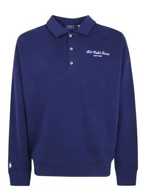 Polo Ralph Lauren Sweater Knit Pullover "newport Navy - Blue