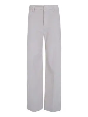 Brunello Cucinelli Pleated Wide Leg Trousers - Beige
