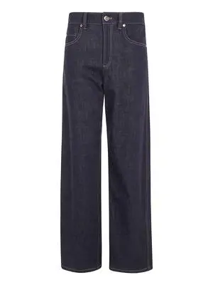 Brunello Cucinelli Denim Pants - Black