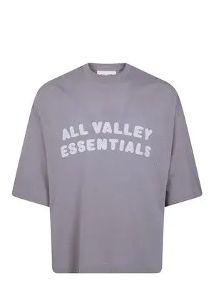 Fear Of God T-shirt Short Sleeve "merch Tee - Gray