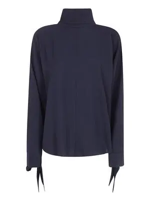 Emporio Armani Long Sleeve Turtleneck - Black