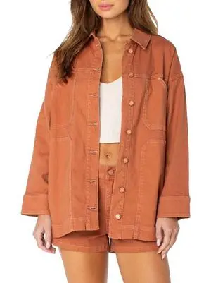 ROXY Lost Treasure Cotton & Linen Jacket