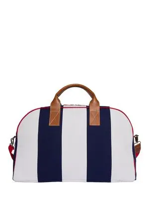 MY STYLE BAGS Standford Duffel Bag - White/blue