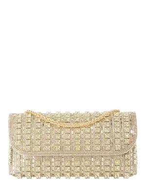 Dune London Elabourate Crystal Clutch - Gold