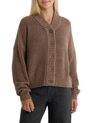 FREE FLY Coastloom Cardigan - Fossil
