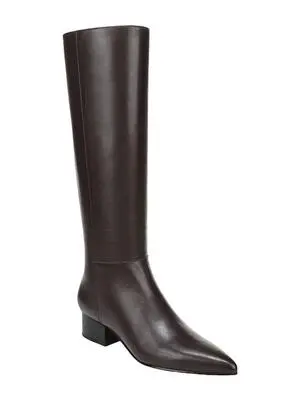 Vince Adan Tall Leather Boot - Ganache