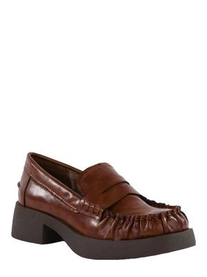 Bc Footwear Fiction Faux Leather Penny Loafer - Tan