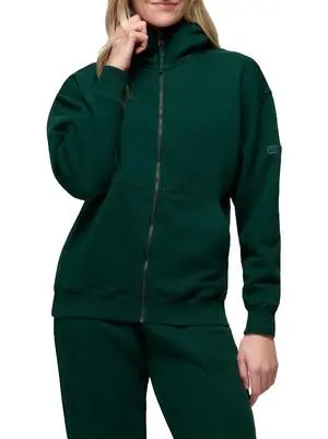 Prana Dreamfleece Full Zip Hoodie - Root Green