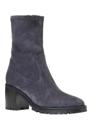 Aquatalia Aquatalia Joplin Leather Bootie Navy Suede