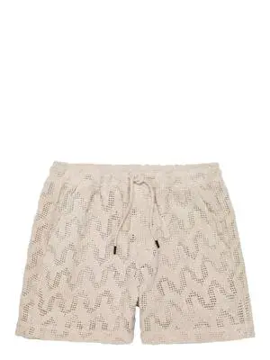 OAS Company Atlas Crochet Shorts - Neutrals