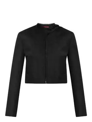 DIESEL® Diesel Tailored Jacket With Biker-Neck Strap