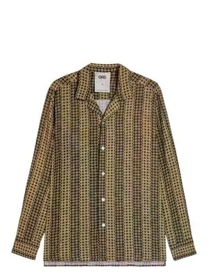 OAS Company Regalia Long-sleeve Shirt - Brown