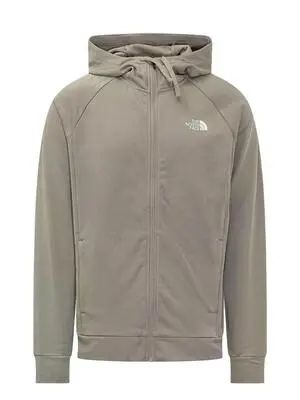 The North Face Logo-print Zip-up Hoodie - Neutrals